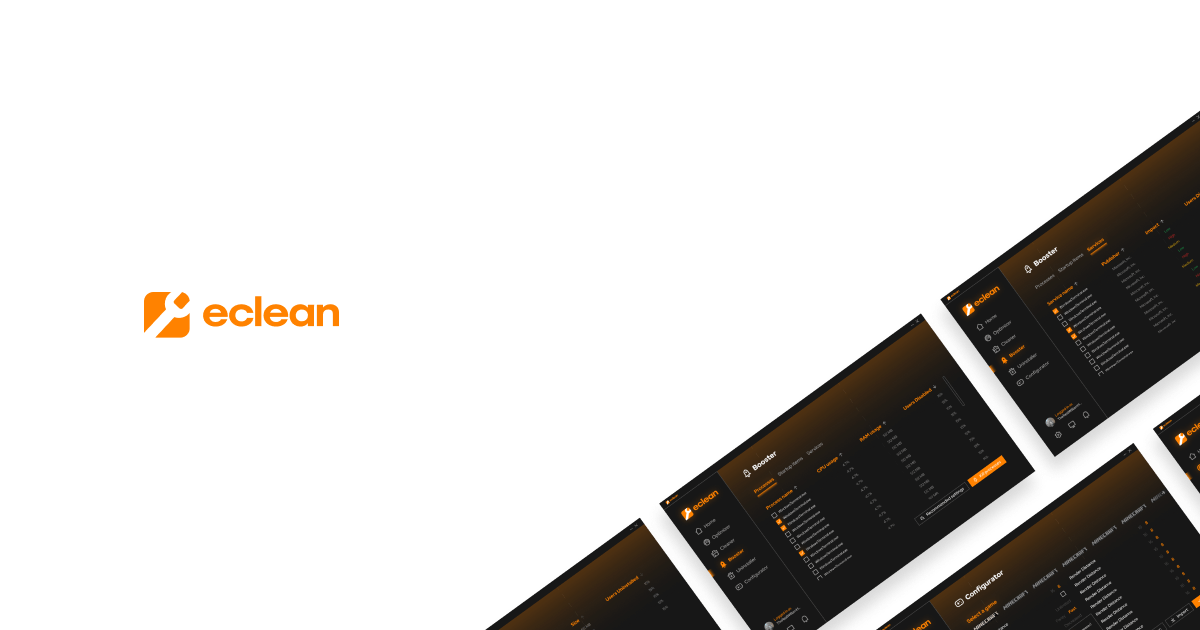 eclean - PC Optimization Suite - eclean.gg